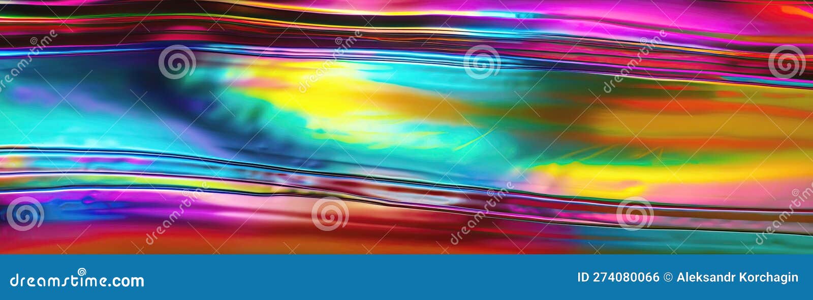 Rainbow Shiny Background with Multicolored Texture. Generative AI ...