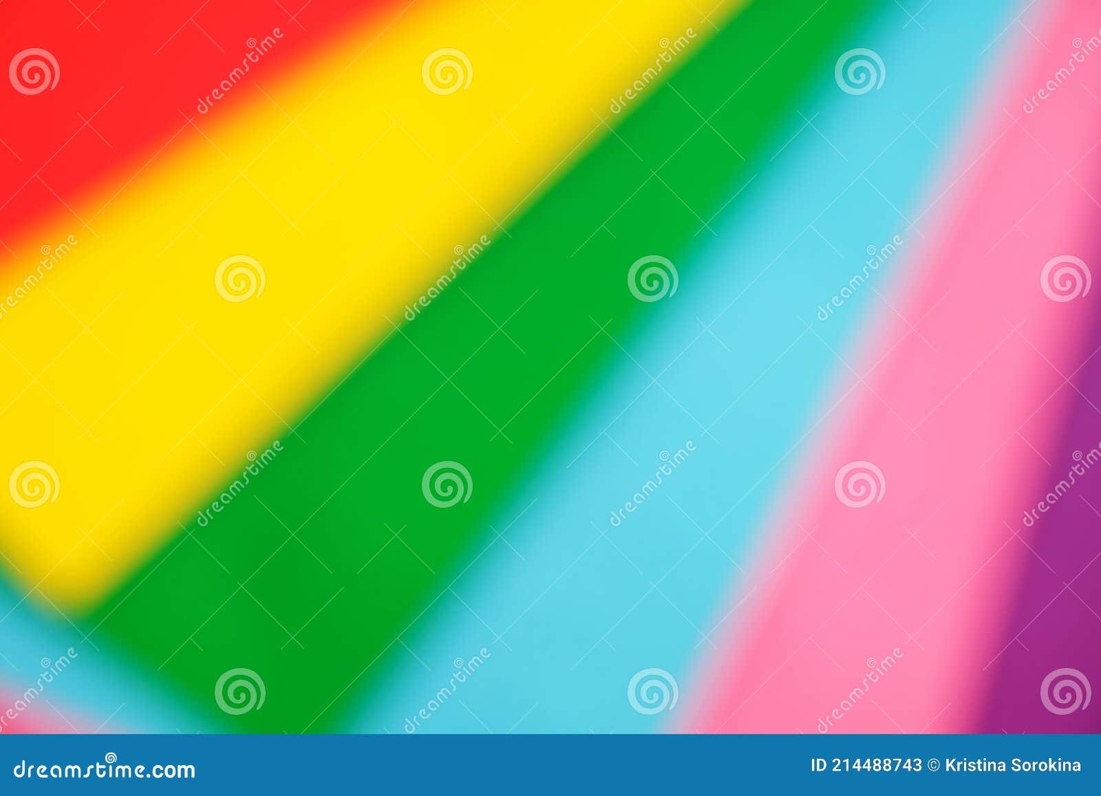 Bright Rainbow Spectrum Blurred Background, Texture Design Stock Image ...