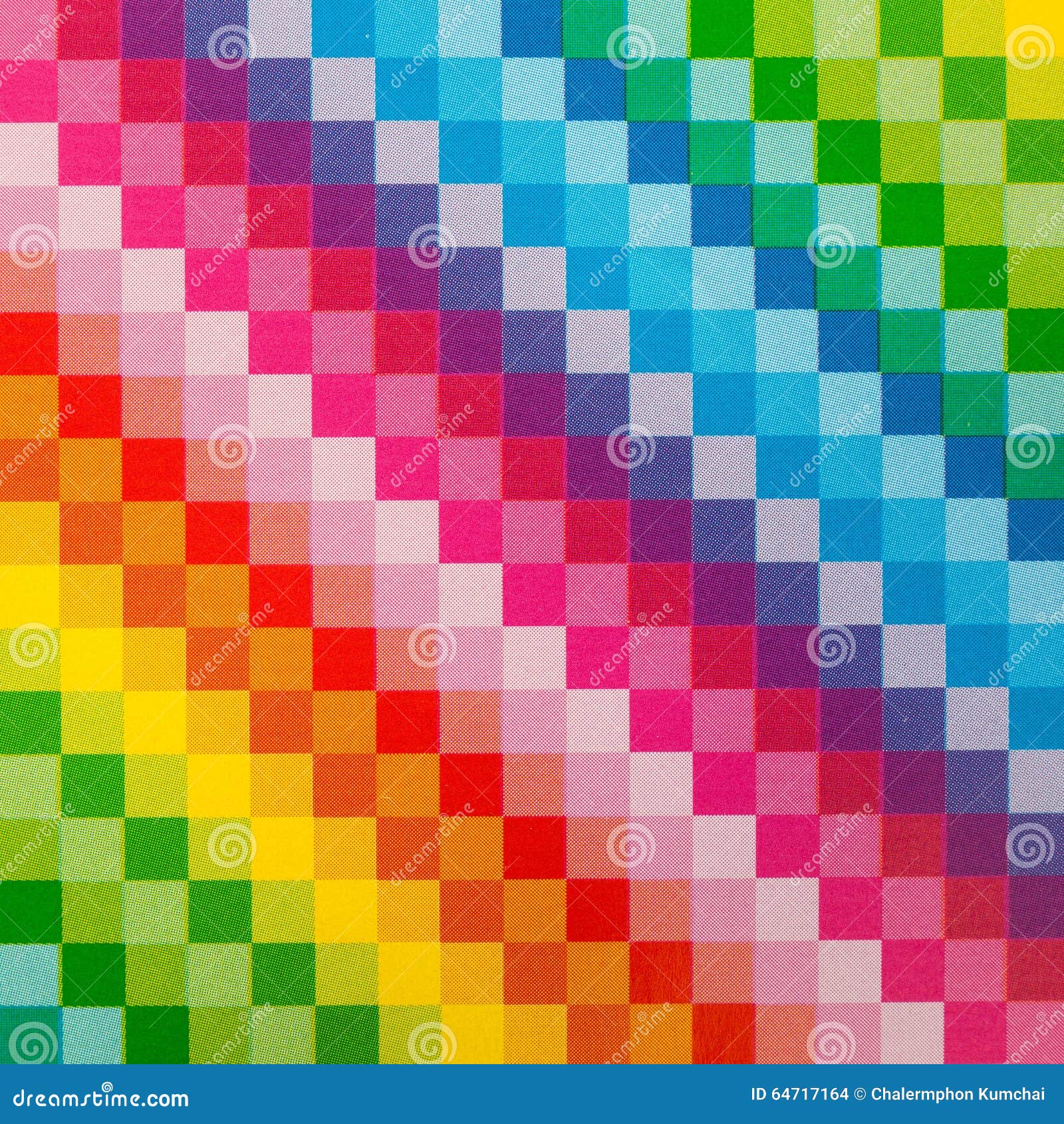 Bright Rainbow Square Pattern Stock Photo - Image of rainbow, geometric ...