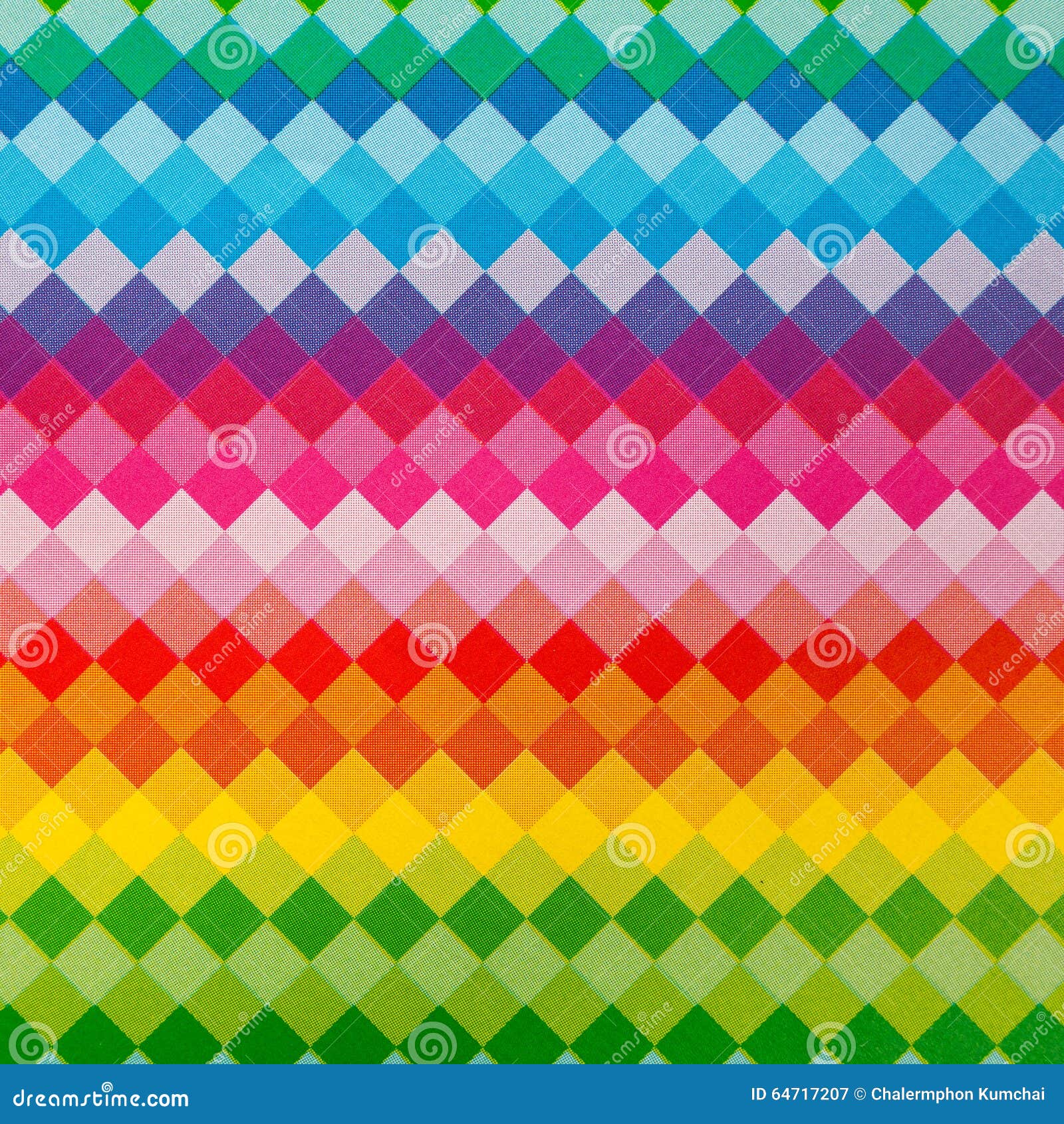 Bright Rainbow Square Pattern Stock Image - Image of graphic, gift ...