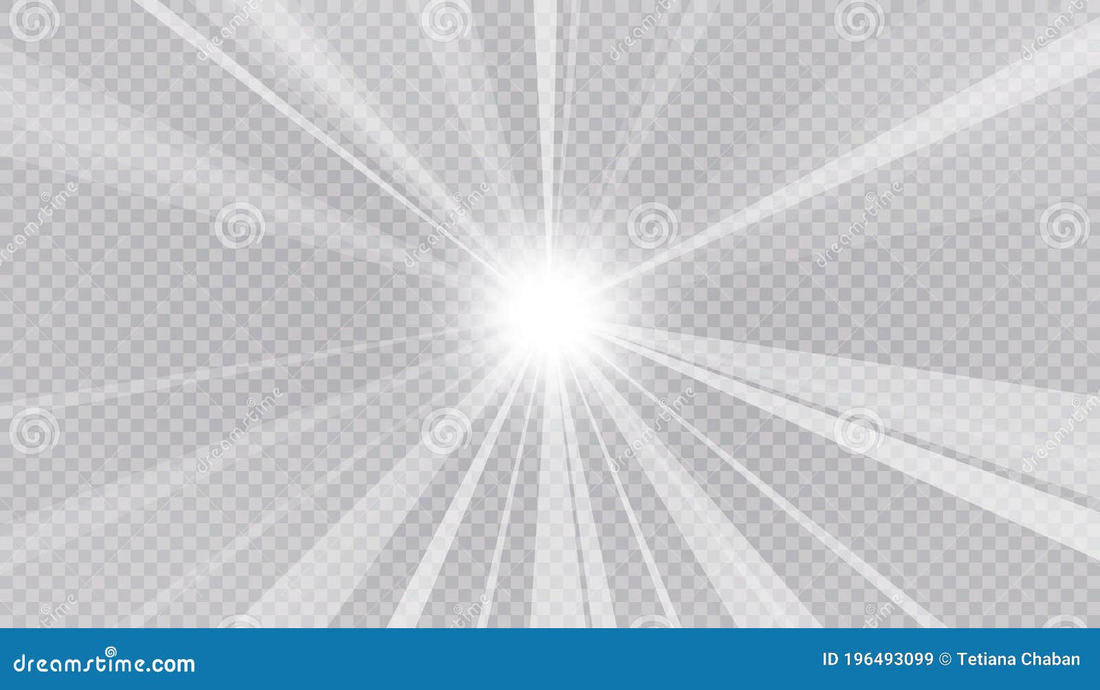 Bright Ray Abstract and Light Background. Vector and Illustration ...