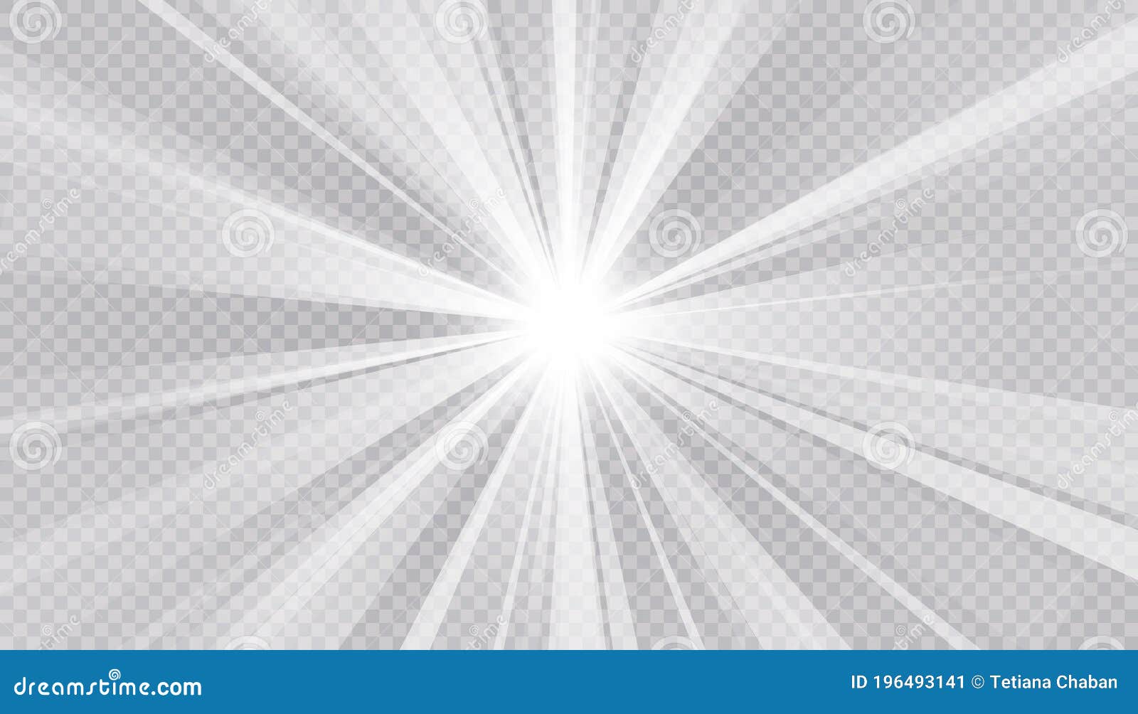 Bright Ray Abstract and Light Background. Vector and Illustration ...