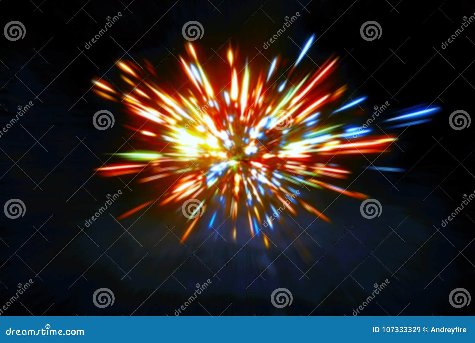 Bright Rays on a Black Background Stock Image - Image of light ...