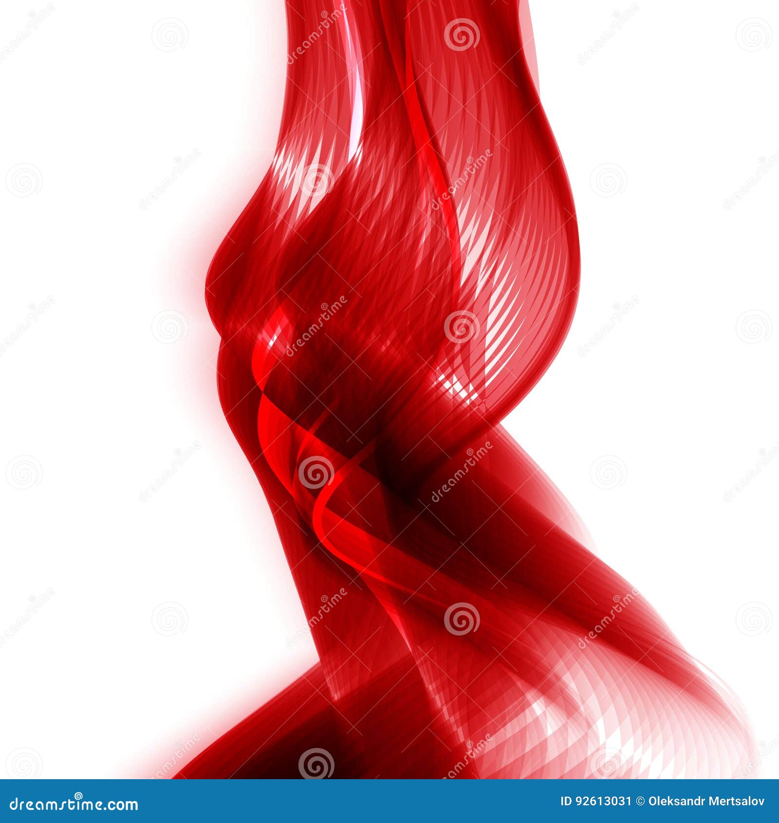 Bright Red Abstract Background Vector Illustration. Stock Illustration ...