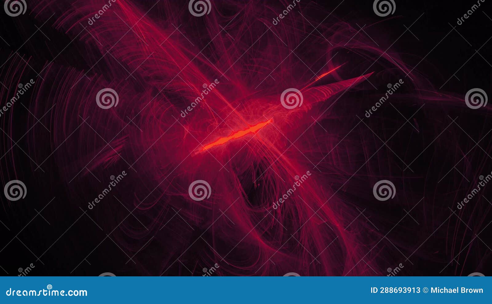 Bright Red Abstract Electronic Background Loop Stock Video - Video of ...