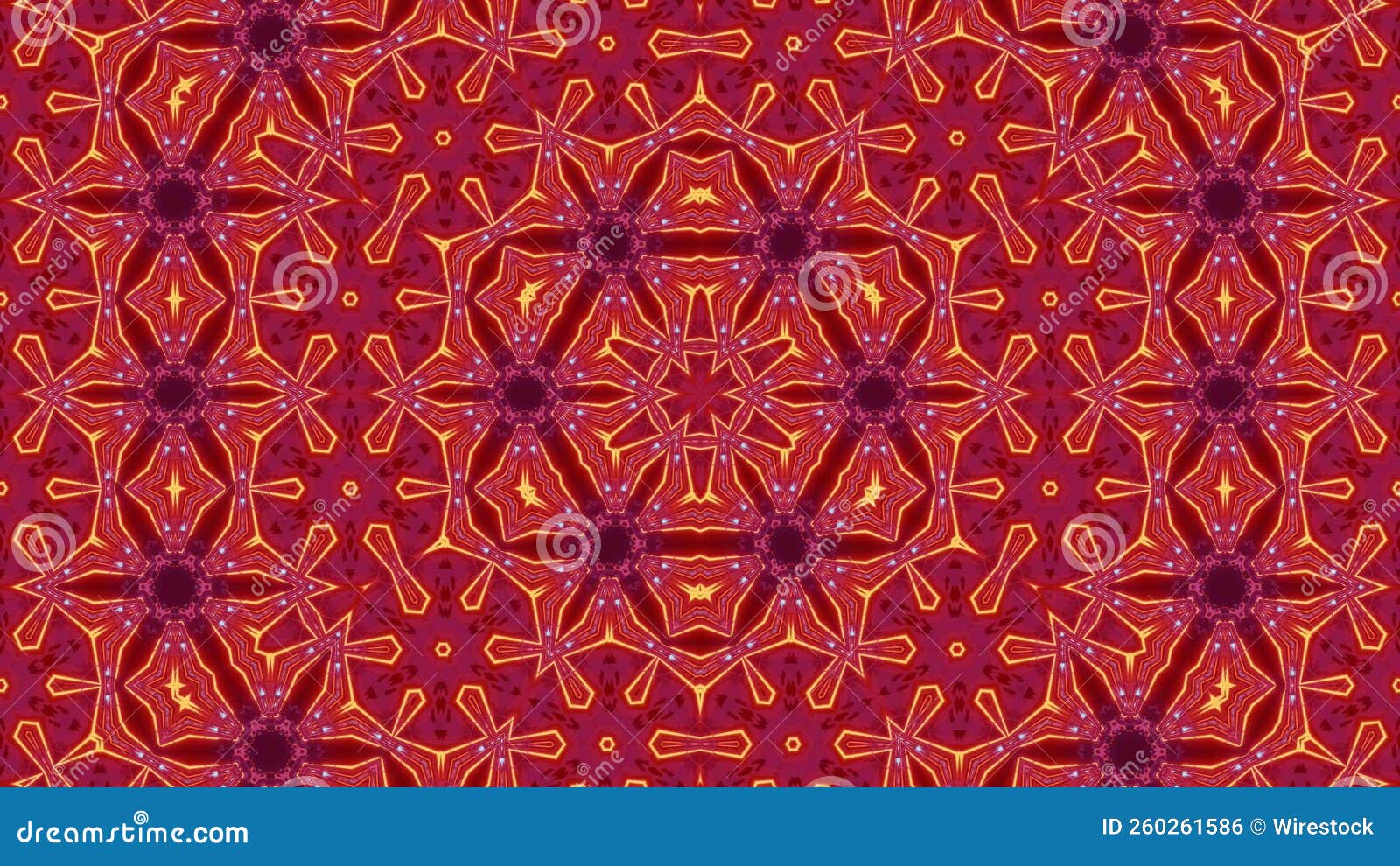 Bright Red Backdrop with an Abstract Pattern. Stock Illustration ...