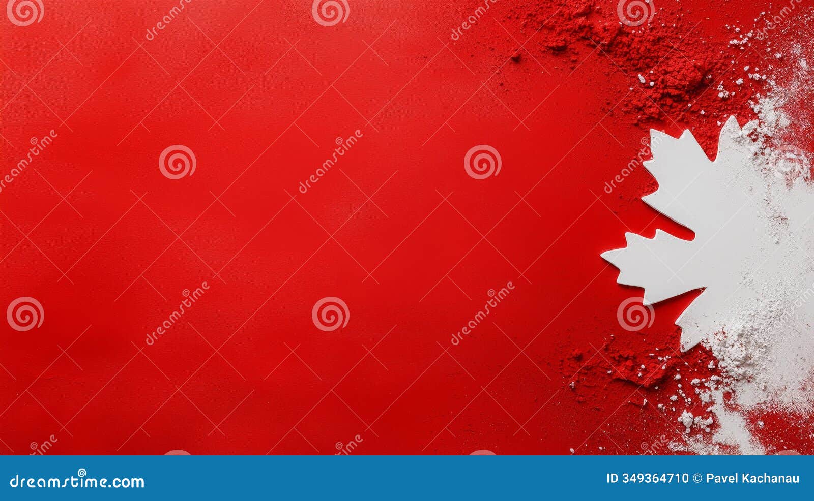 A Bright Red Backdrop Highlights Canada S Flag, Symbolizing Pride and ...