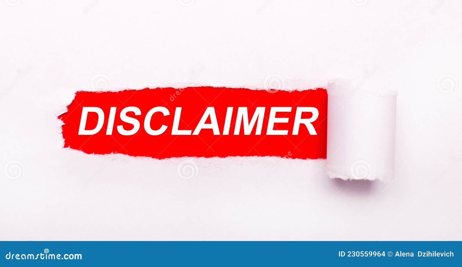 Disclaimer Red Paper Stock Photos - Free & Royalty-Free Stock Photos ...