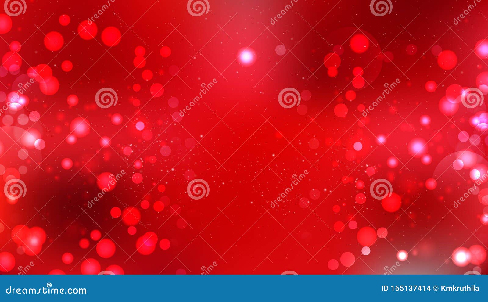 Bright Red Blurred Lights Background Stock Vector - Illustration of ...