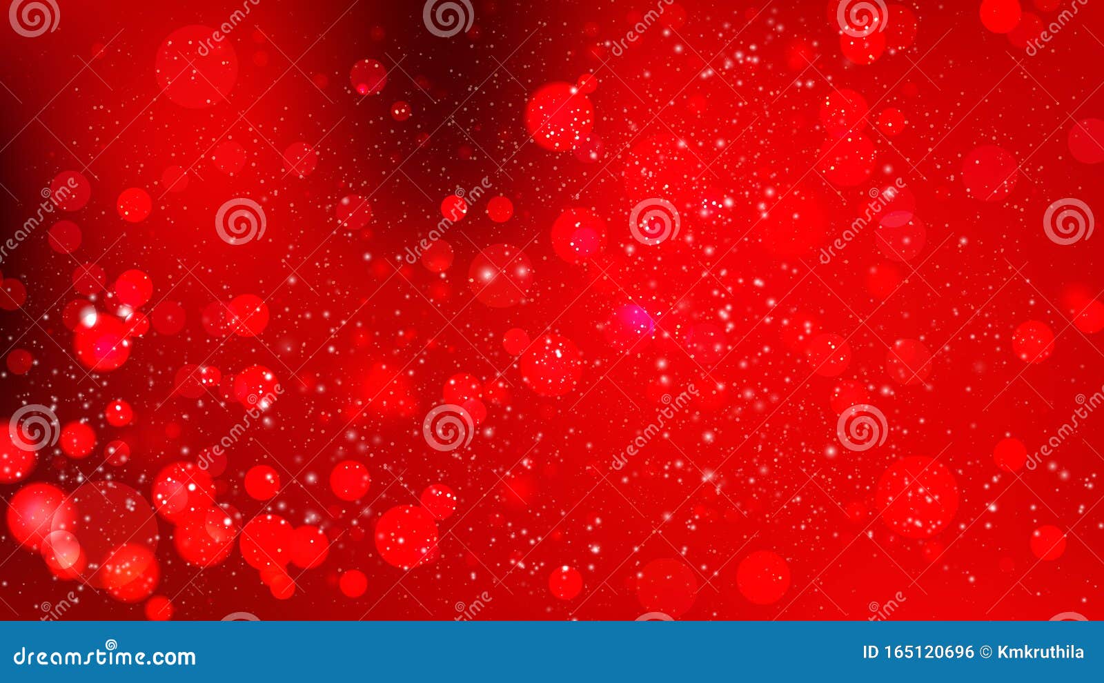 Bright Red Blurred Lights Background Design Stock Vector - Illustration ...