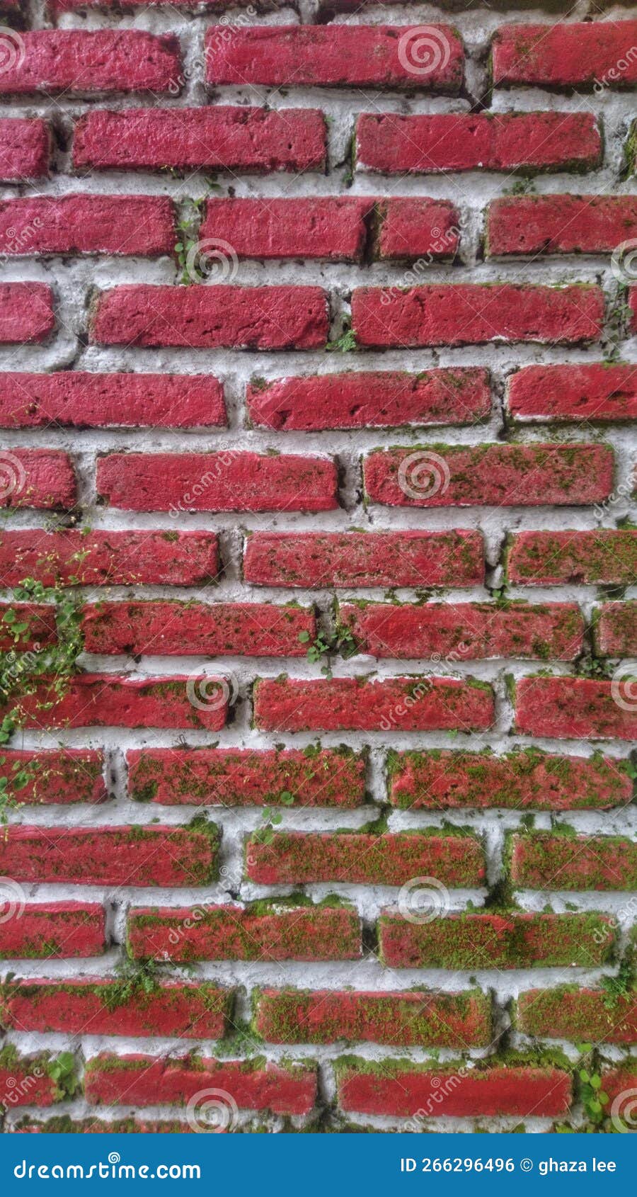Bright Red Brick Wall Pattern Background Stock Photo - Image of ...