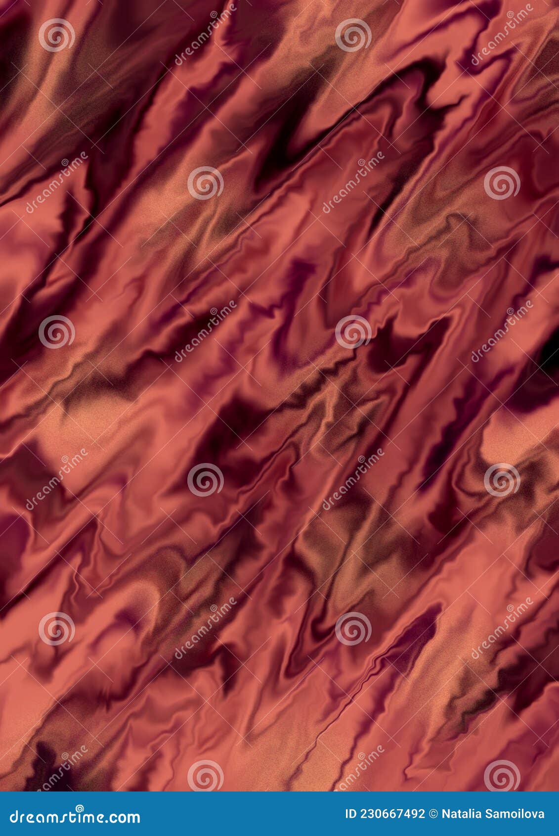 Bright Red Brown Abstract Background, Fluid Art Style Stock Photo ...