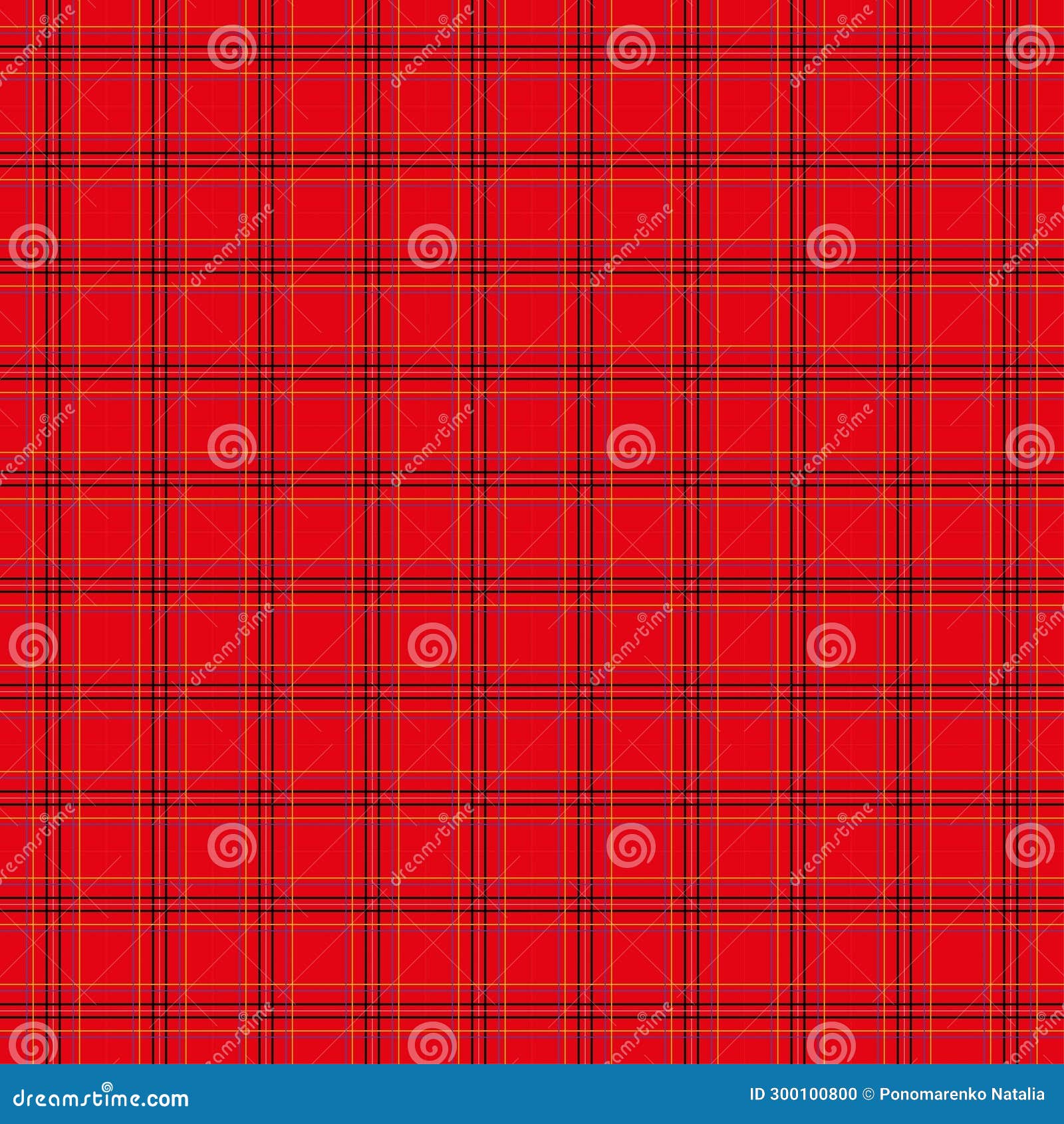 Web Bright Red Checkered Texture. Textiles Stock Illustration ...
