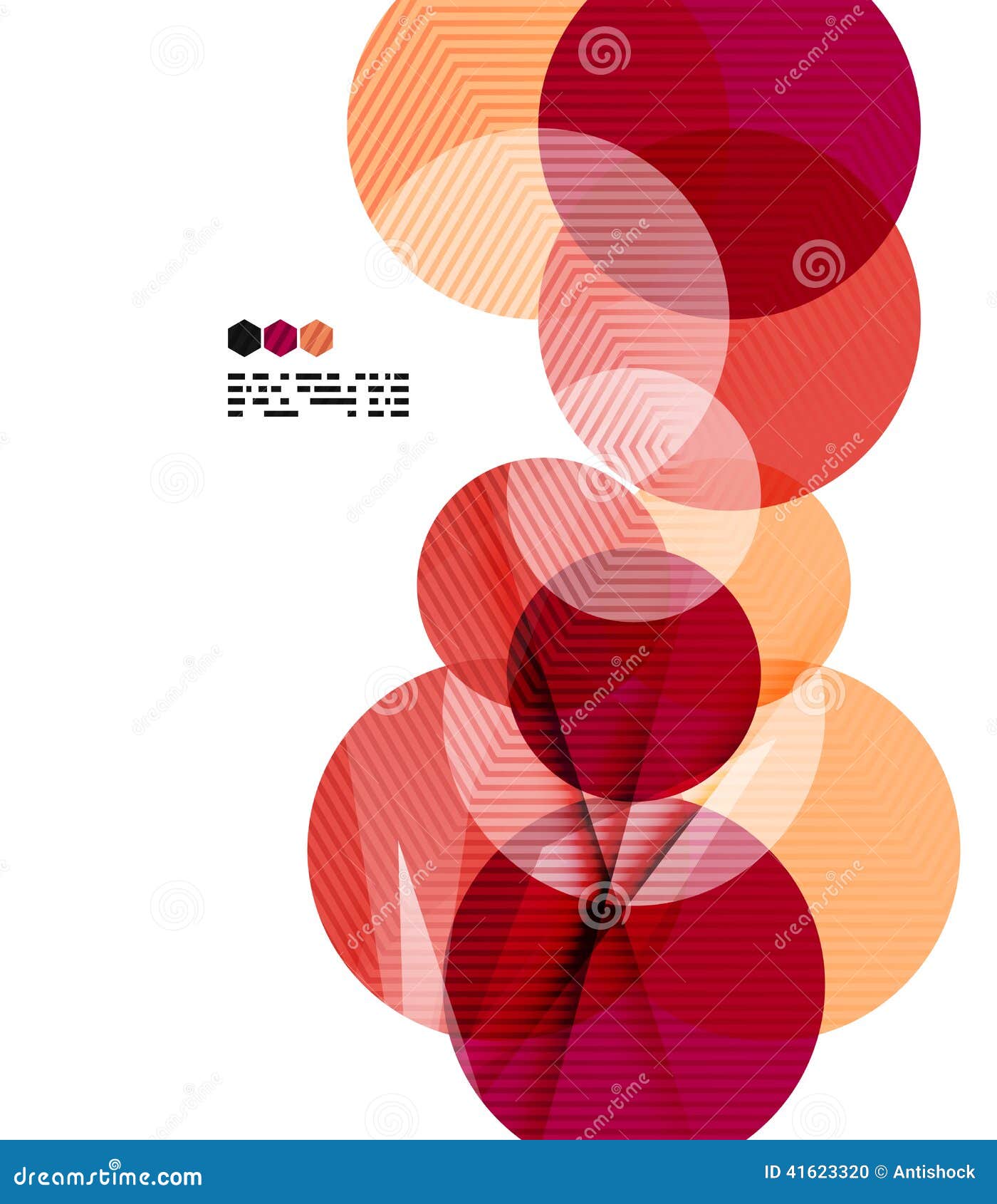 Bright Red Geometric Modern Design Template Stock Vector - Illustration ...