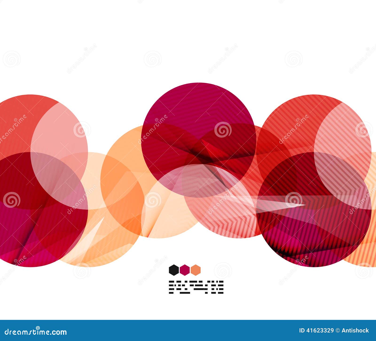 Bright Red Geometric Modern Design Template Stock Vector - Illustration ...