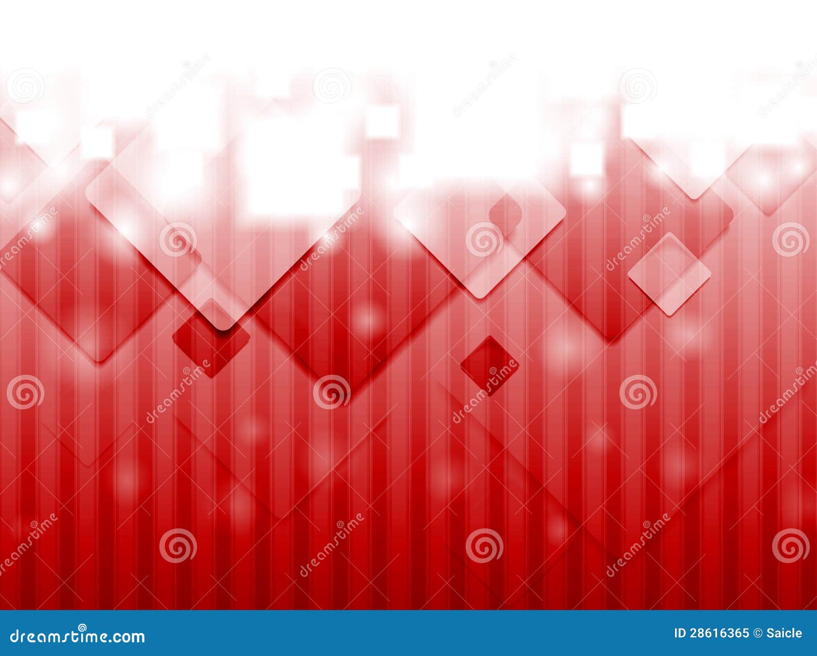 Bright Red Hi-tech Background Stock Vector - Illustration of shape ...