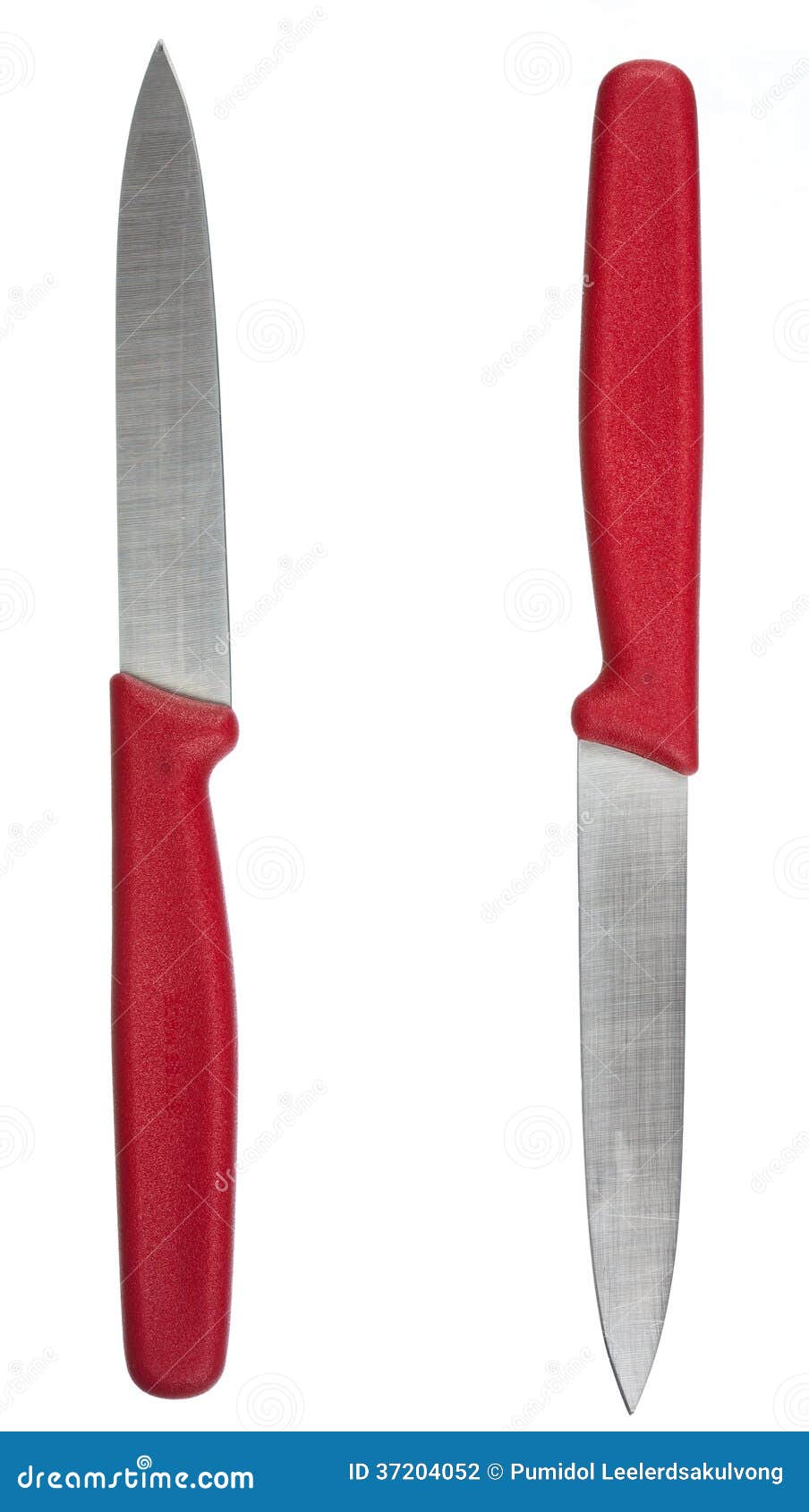 Bright red knives stock photo. Image of black, cuisine - 37204052