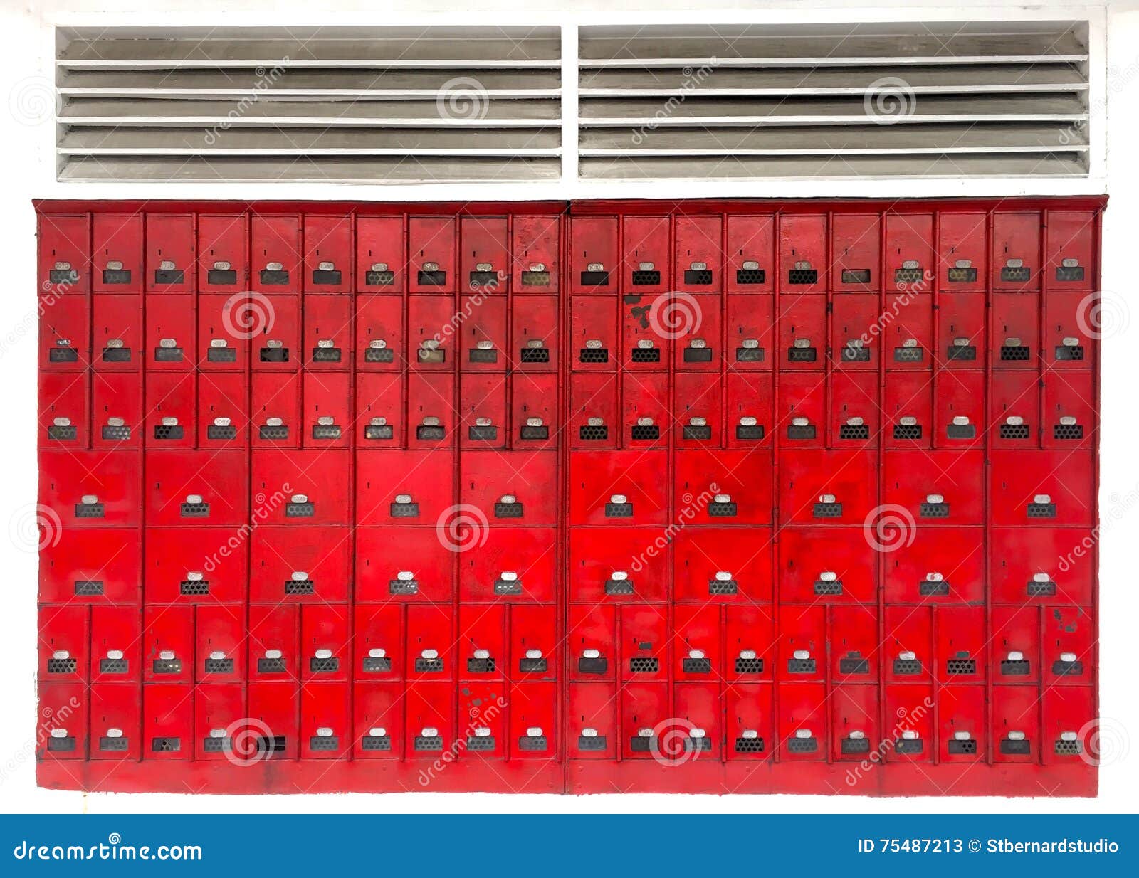 Red Letter Boxes Stock Image | CartoonDealer.com #11524105