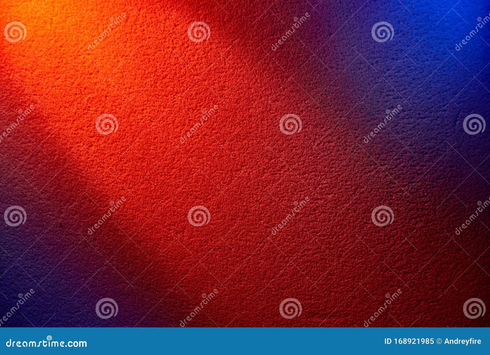 Bright Red Light on a Blue Background Stock Image - Image of bokeh ...