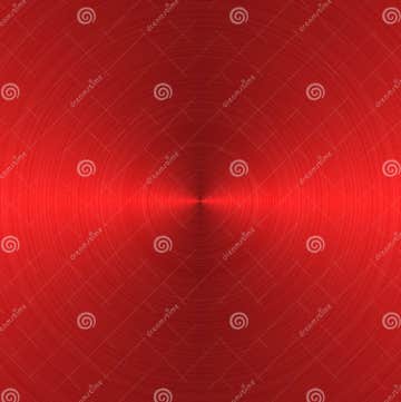 Red Metal Texture with Concentric Circular Pattern Stock Illustration ...