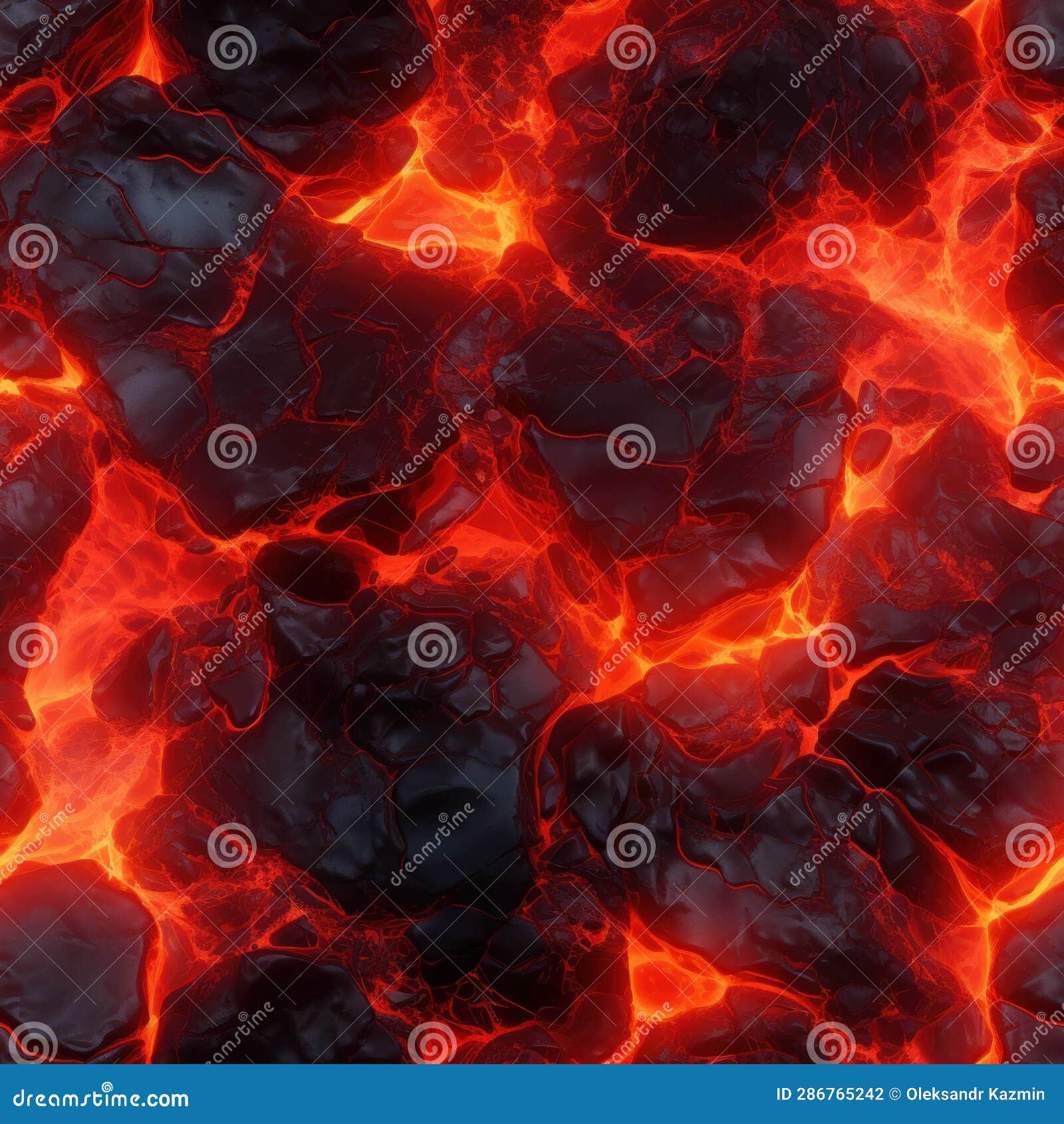 Bright Red Orange Lava Texture Stock Illustration - Illustration of ...