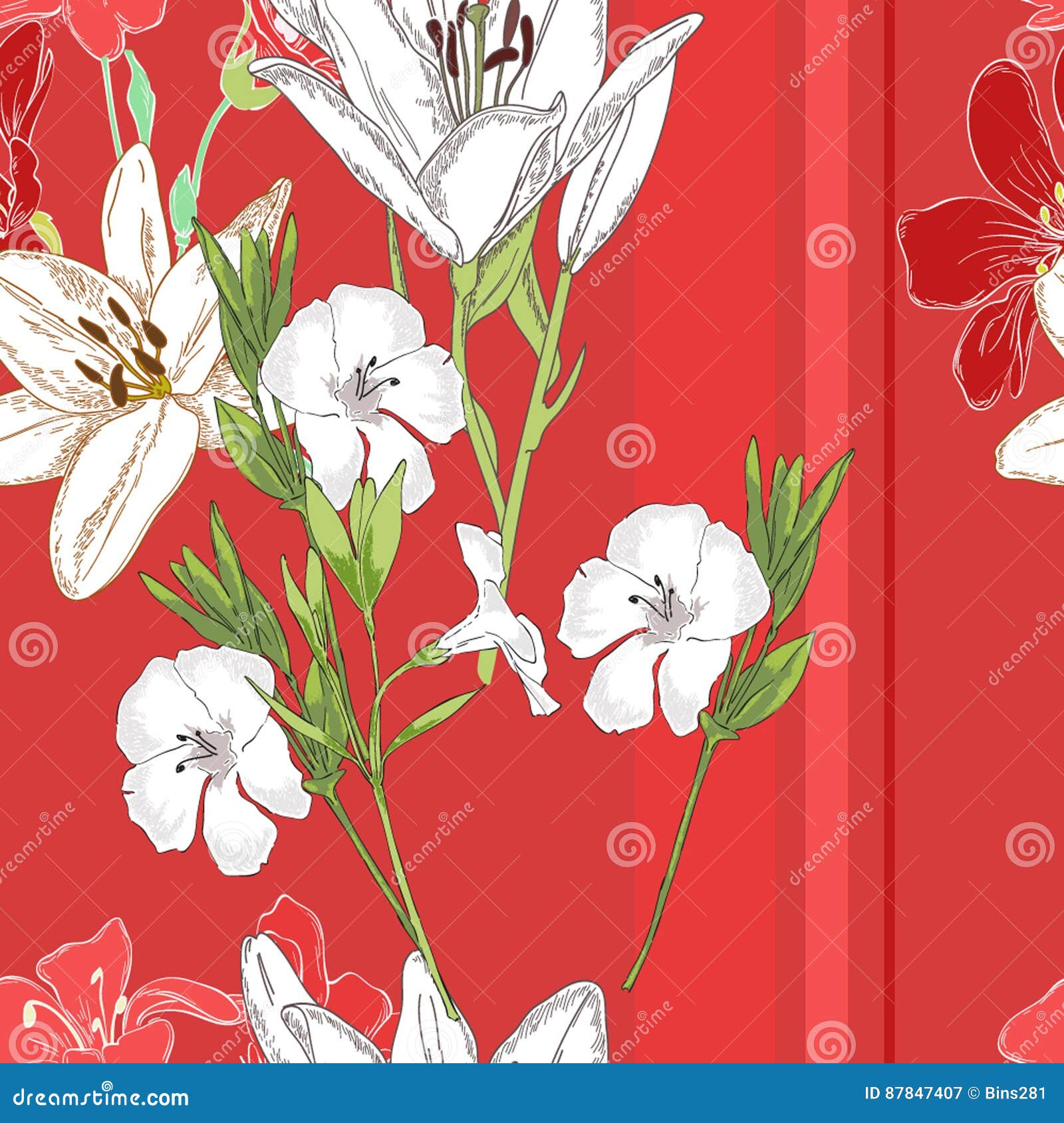 Bright red pattern stock vector. Illustration of tender - 87847407