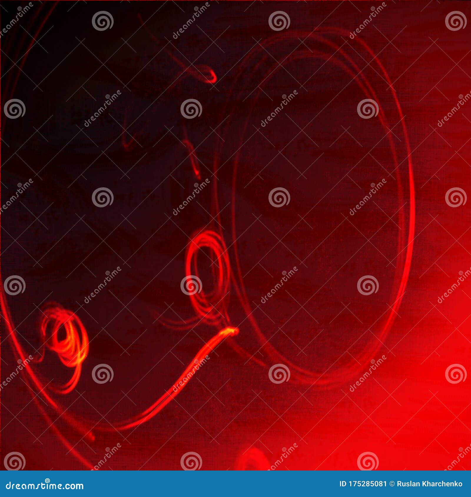 Bright Red Patterned Smoke Background Texture Stock Illustration ...