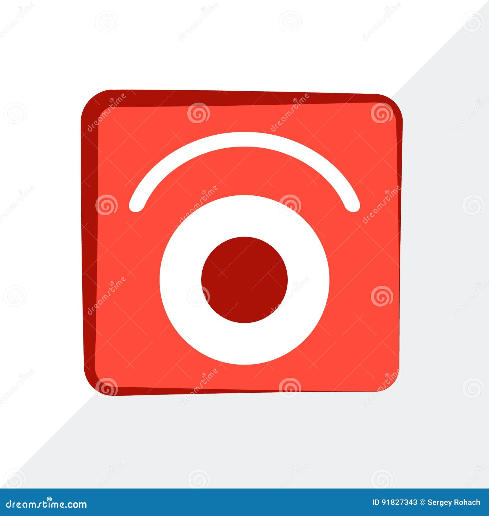 Bright, Red, Stylish, Modern Logo, Design, Vector Stock Vector ...