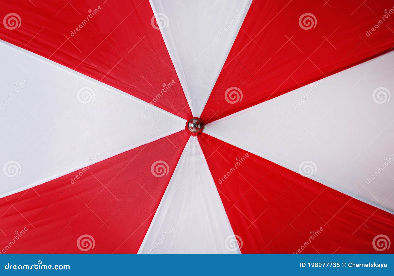 Bright Red and White Umbrella As Background Stock Image - Image of ...