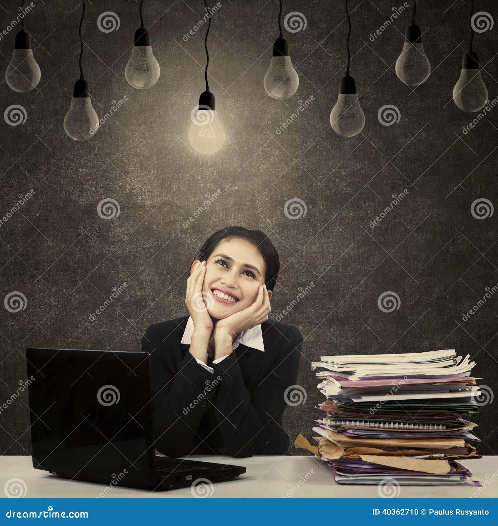 Bright and right choice stock photo. Image of expression - 40362710