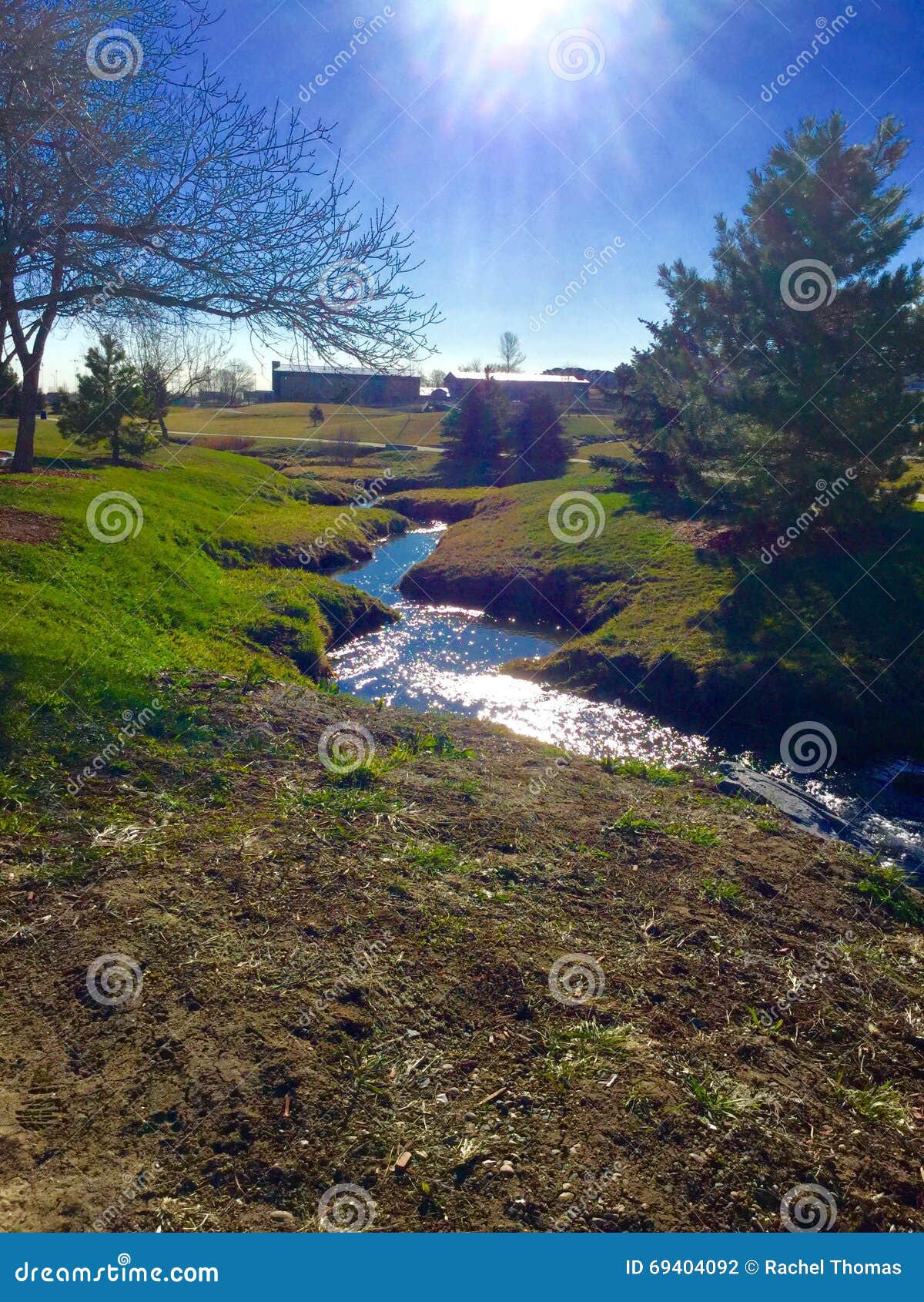 Bright River stock photo. Image of water, amazingly, bright - 69404092