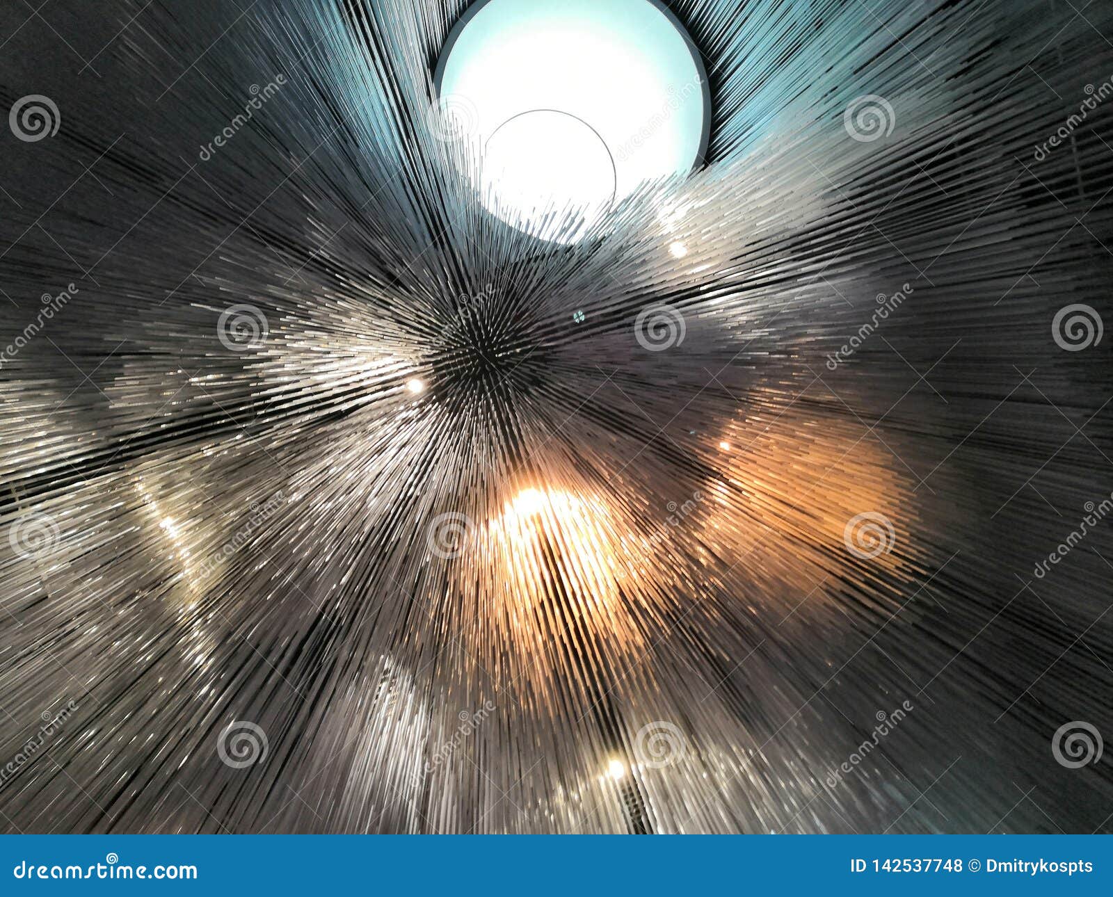 Bright Round Light from the Window Stock Photo - Image of unusual ...