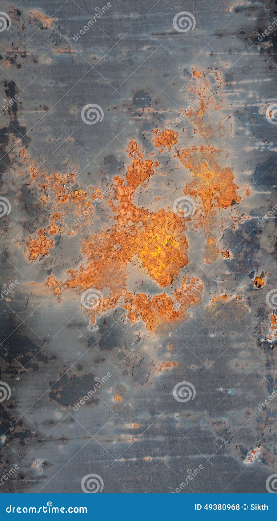 Bright Rusty Metal Texture stock photo. Image of lighting - 49380968