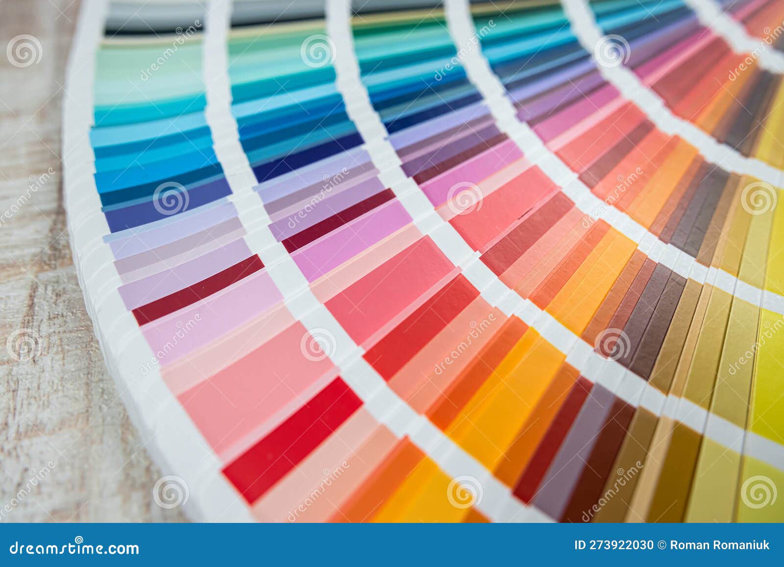 Bright Samples of Color Palette Stock Photo - Image of chart, choice ...