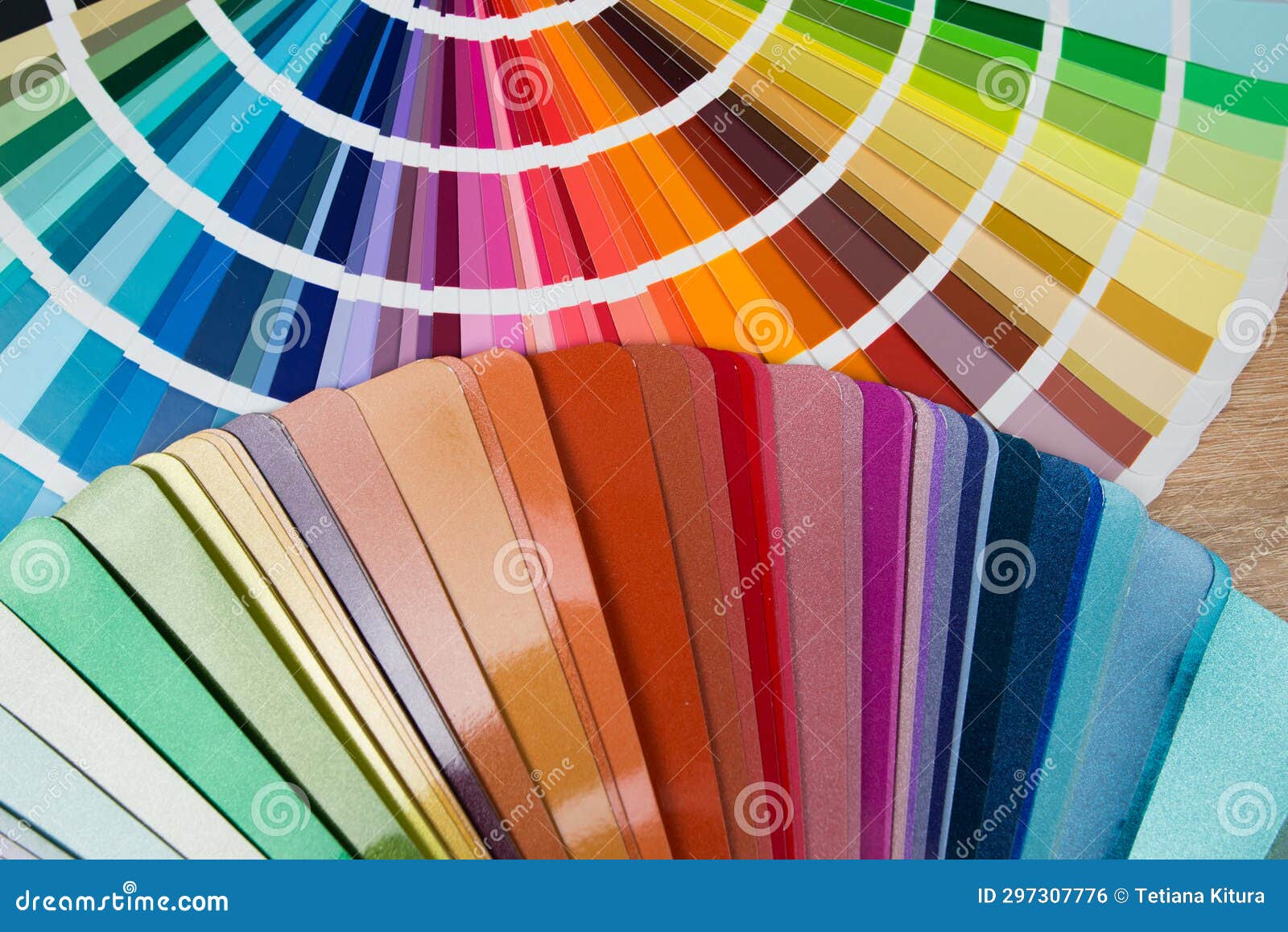 Bright Samples of Color Palette Stock Photo - Image of multi, creative ...