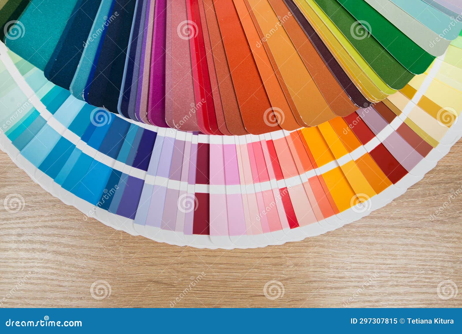 Bright Samples of Color Palette Stock Image - Image of creativity ...