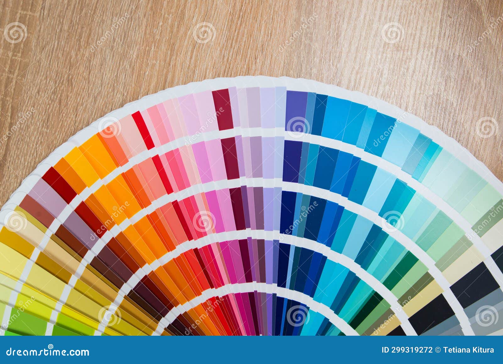 Bright Samples of Color Palette Stock Photo - Image of design, industry ...
