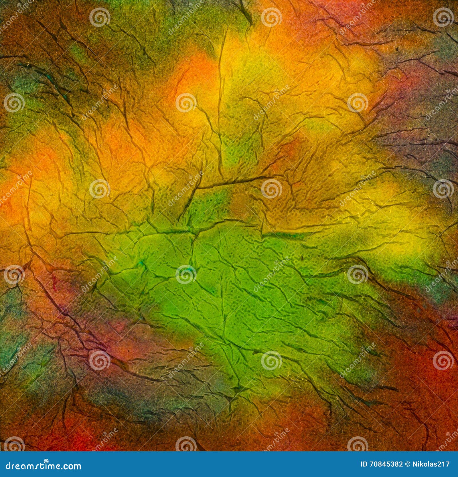 Bright and Saturated Abstract Background Stock Illustration ...