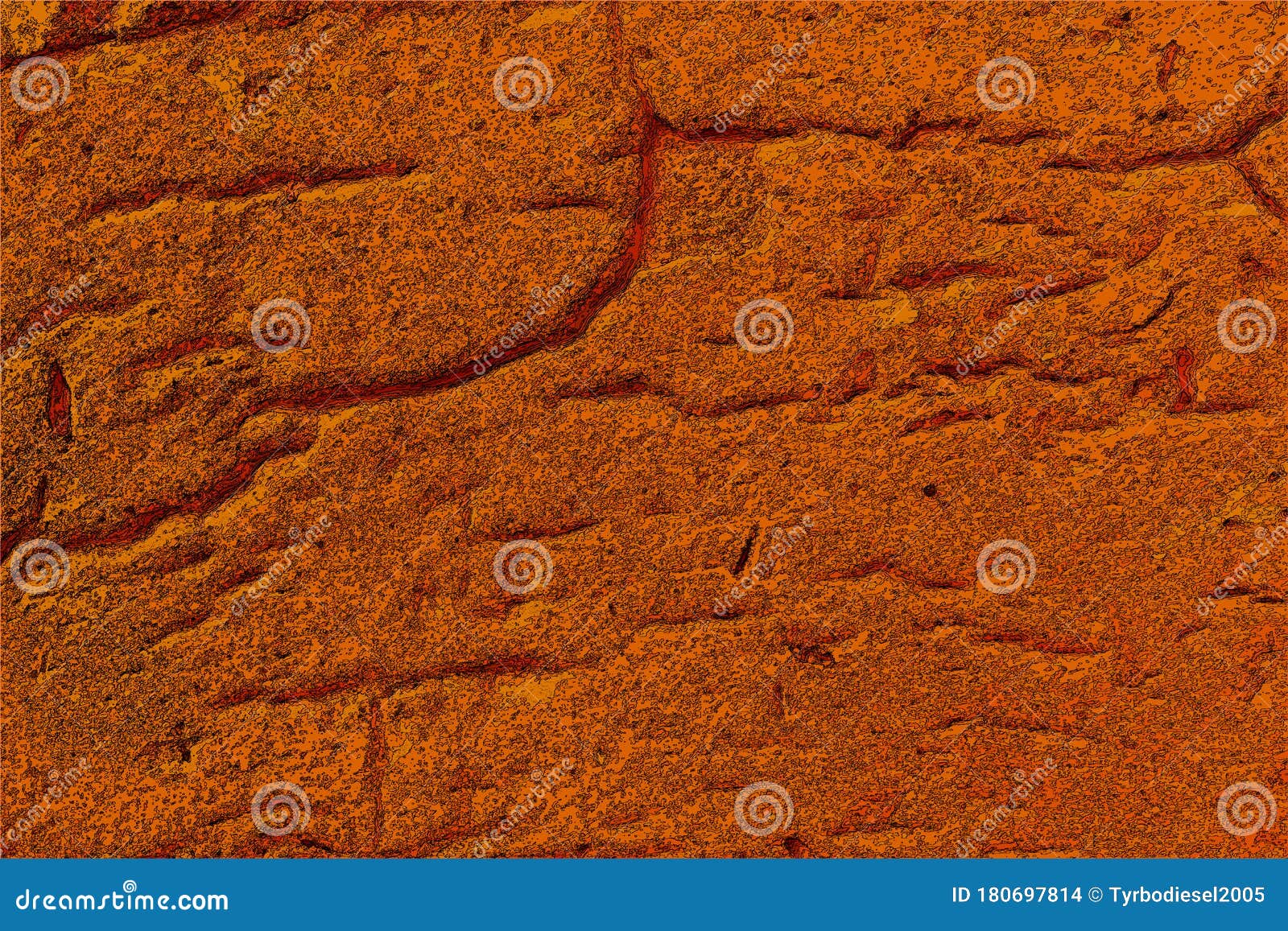 Bright Saturated Orange Background, with Abstract Patterns Stock Photo ...