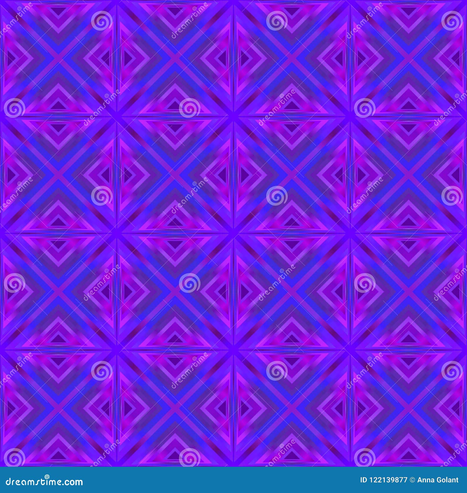 Bright Seamless Pattern. UV Background in Traditional Tile Style for ...