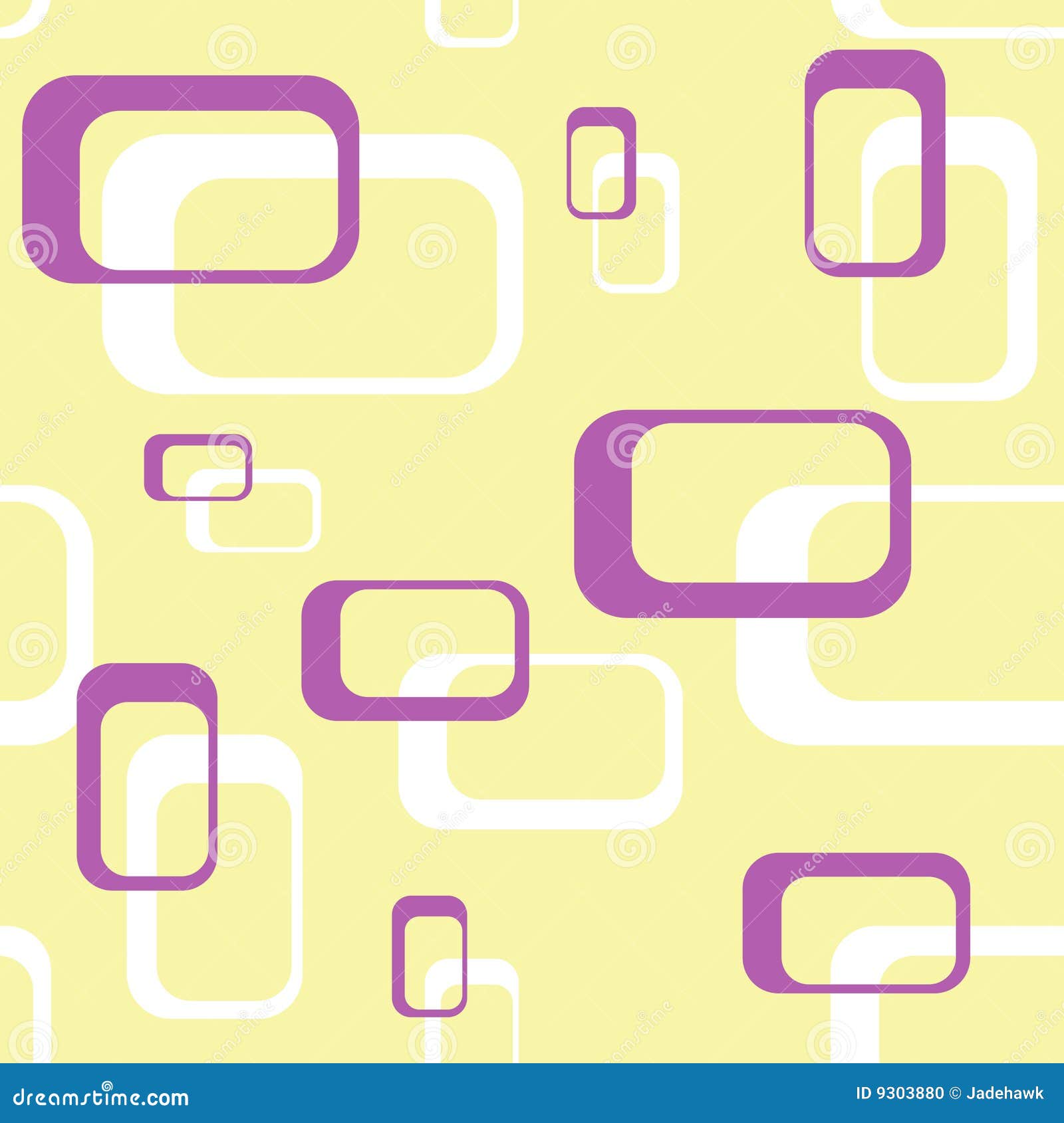 Bright Seamless Retro Pattern Stock Vector - Illustration of green ...