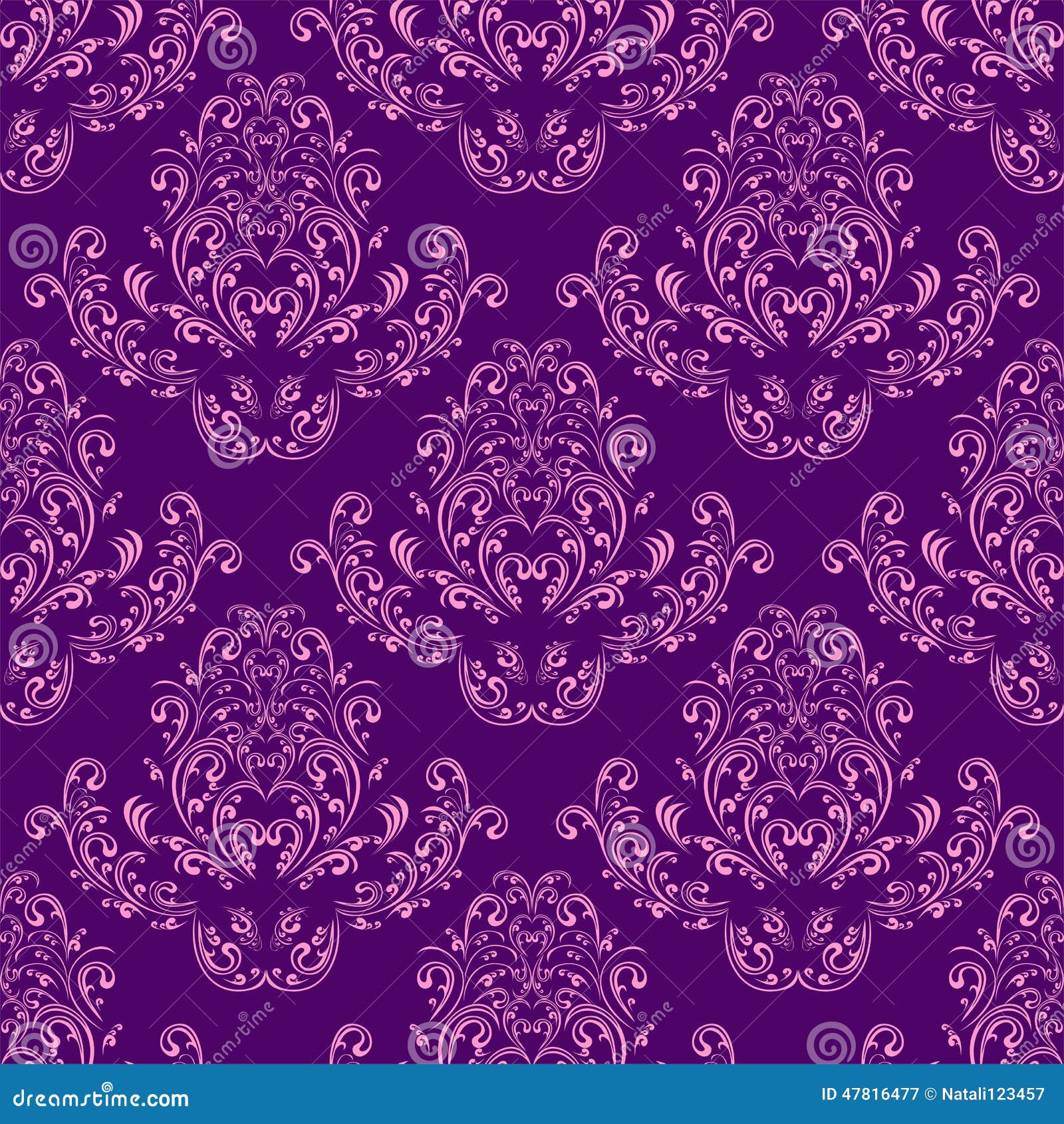 Wallpaper With Violet Gradient Triangles. Cartoon Vector ...