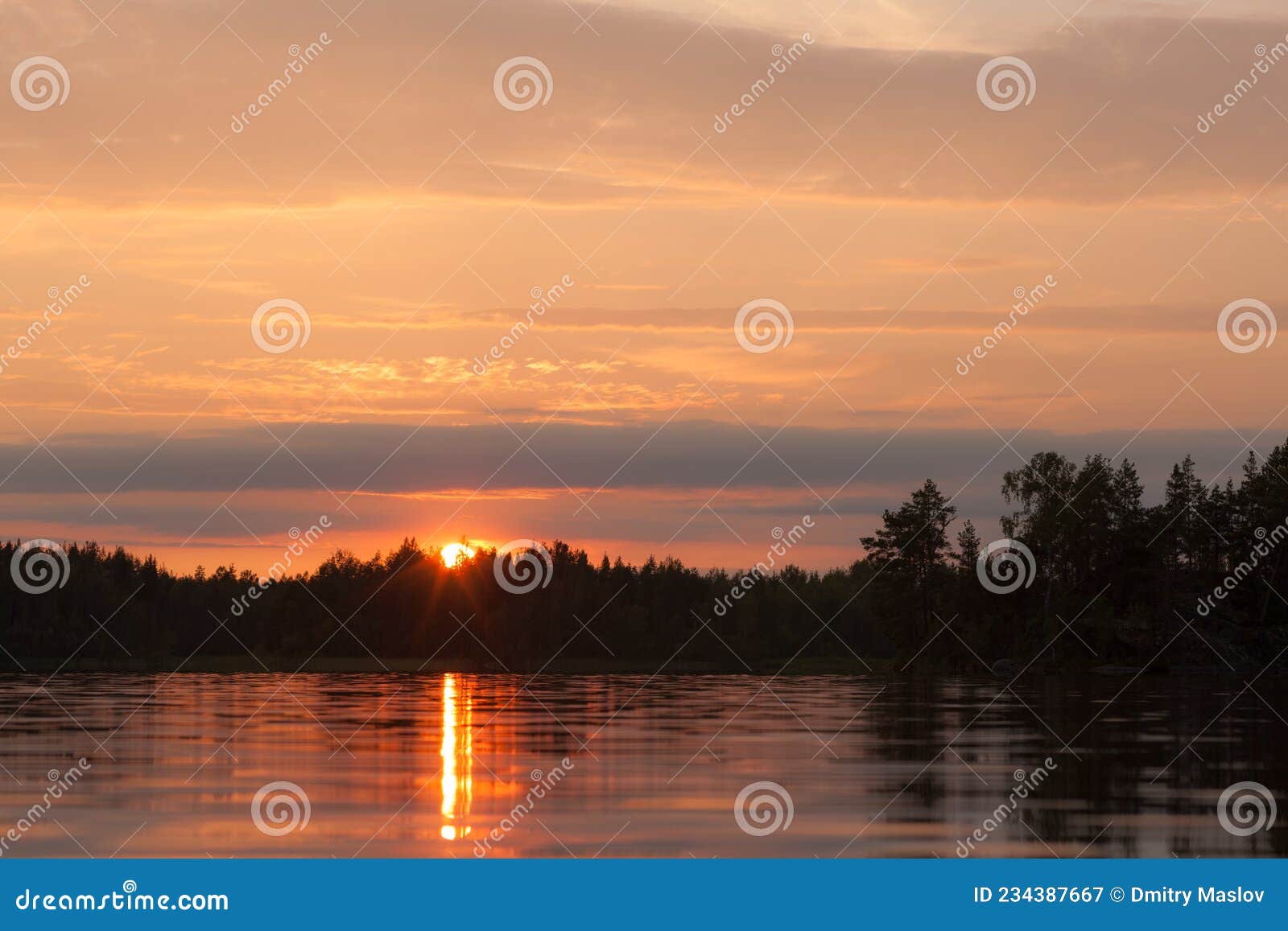 Bright setting sun stock image. Image of landscape, idyllic - 234387667