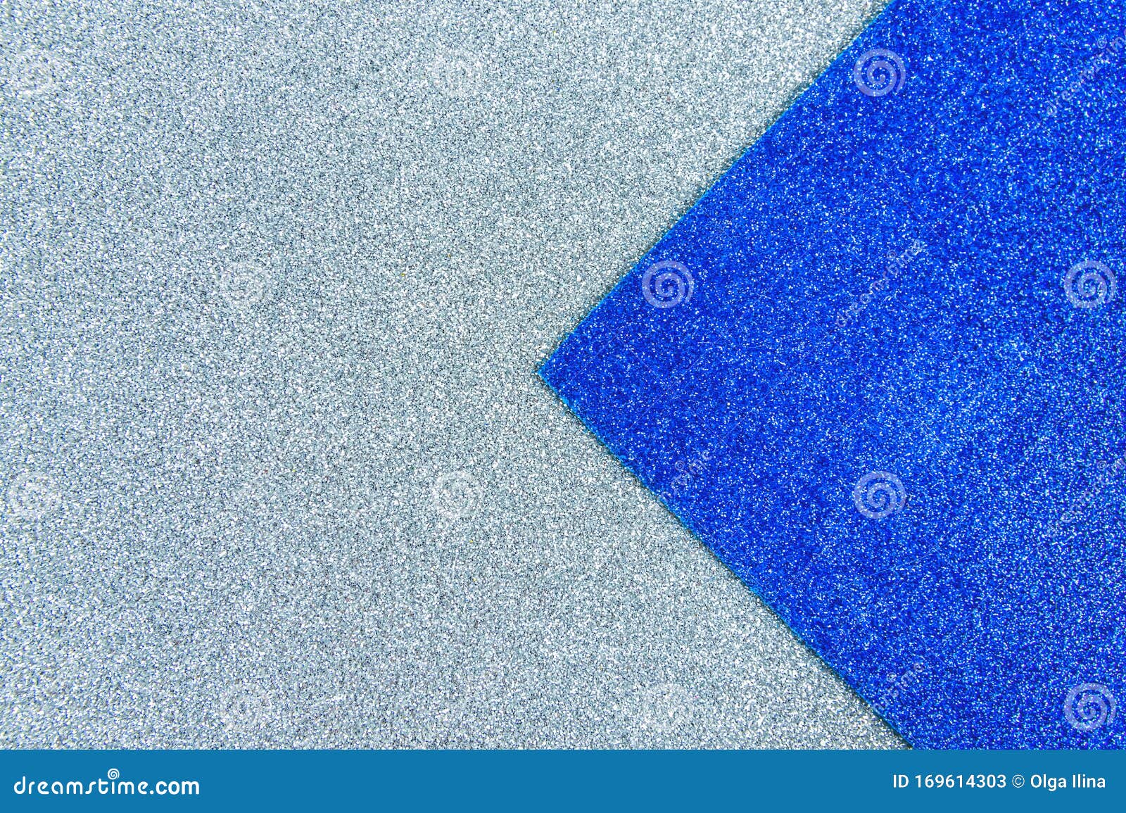 Bright Shiny Background Silver and Blue Color Stock Image - Image of ...