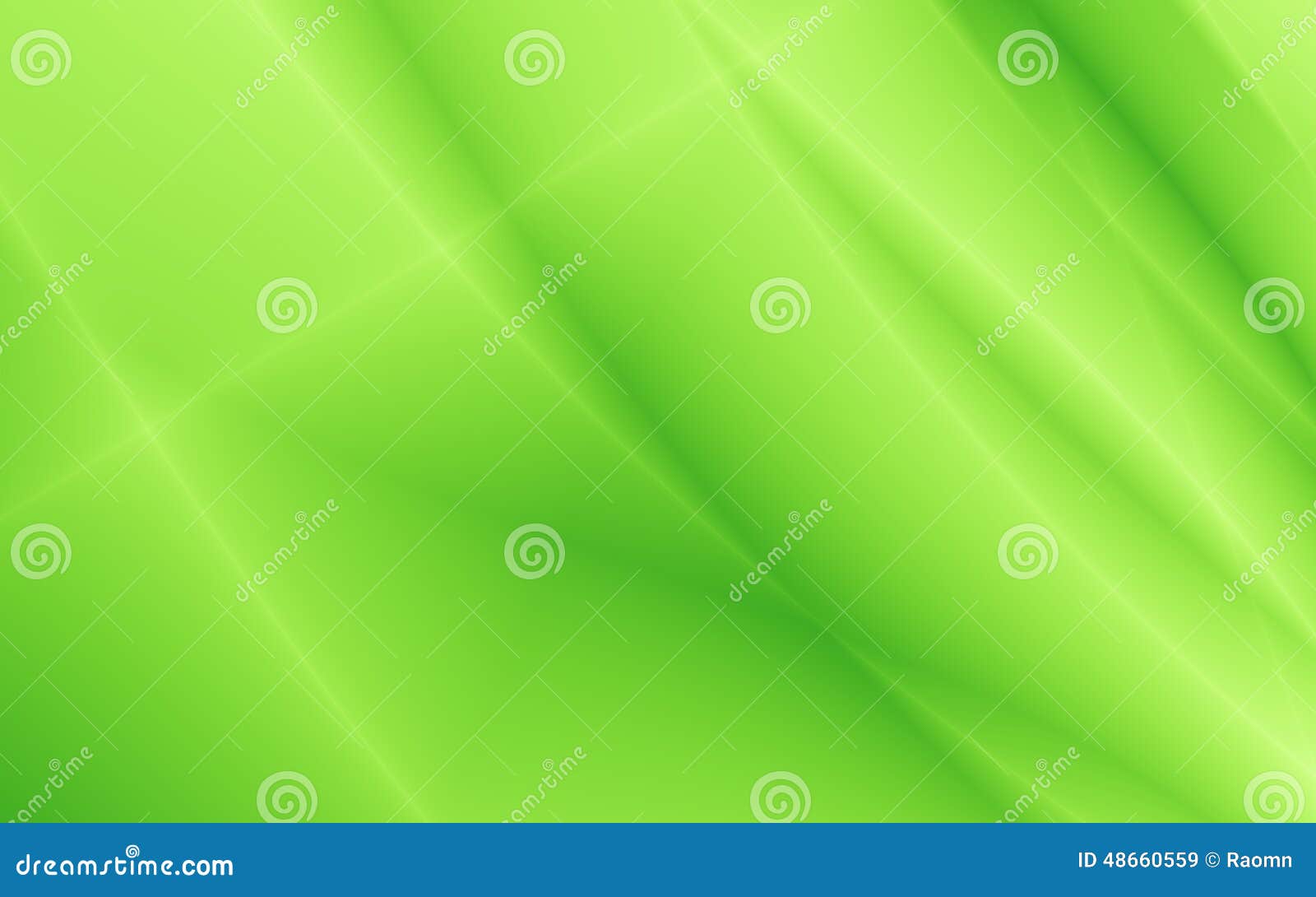 Bright Simple Website Green Design Stock Illustration - Illustration of ...