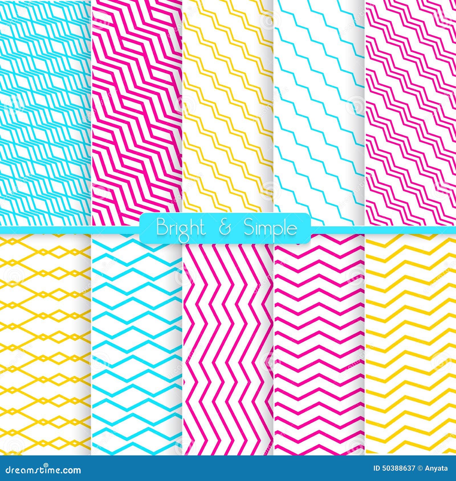 Colourful Simple Patterns