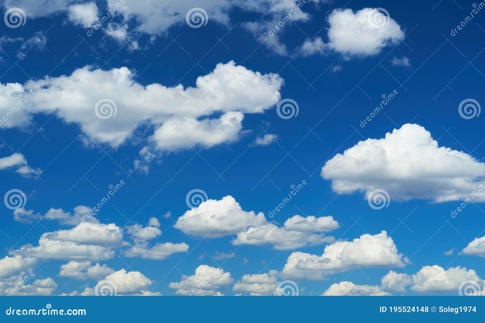 Bright Sky during the Day, Beautiful Clouds As a Background Stock Photo ...