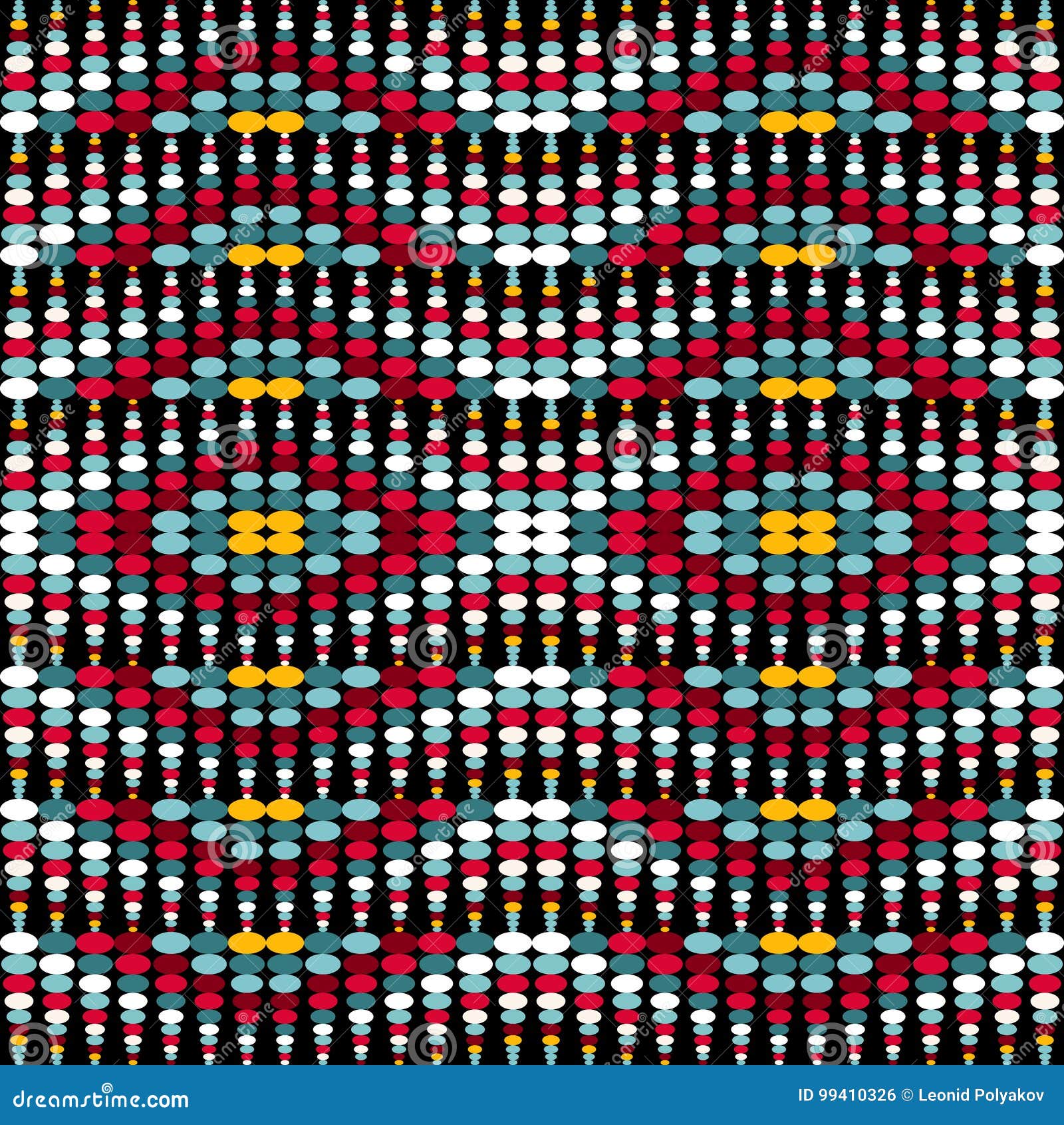 Bright Small Colored Circles Geometric Background Stock Vector ...