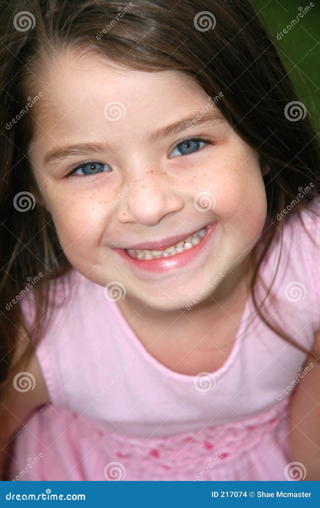 Bright Smile stock photo. Image of smiling, schoolgirl - 217074
