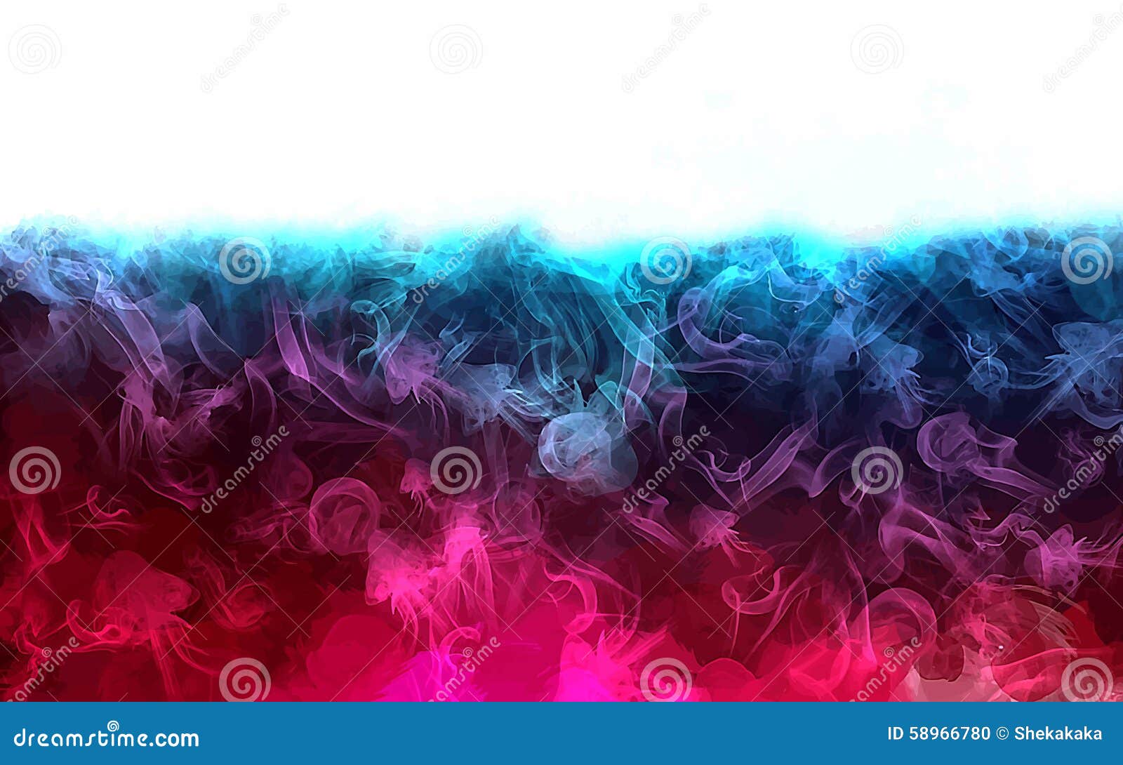 Bright Smoke Border Background. Vector Version Stock Vector ...